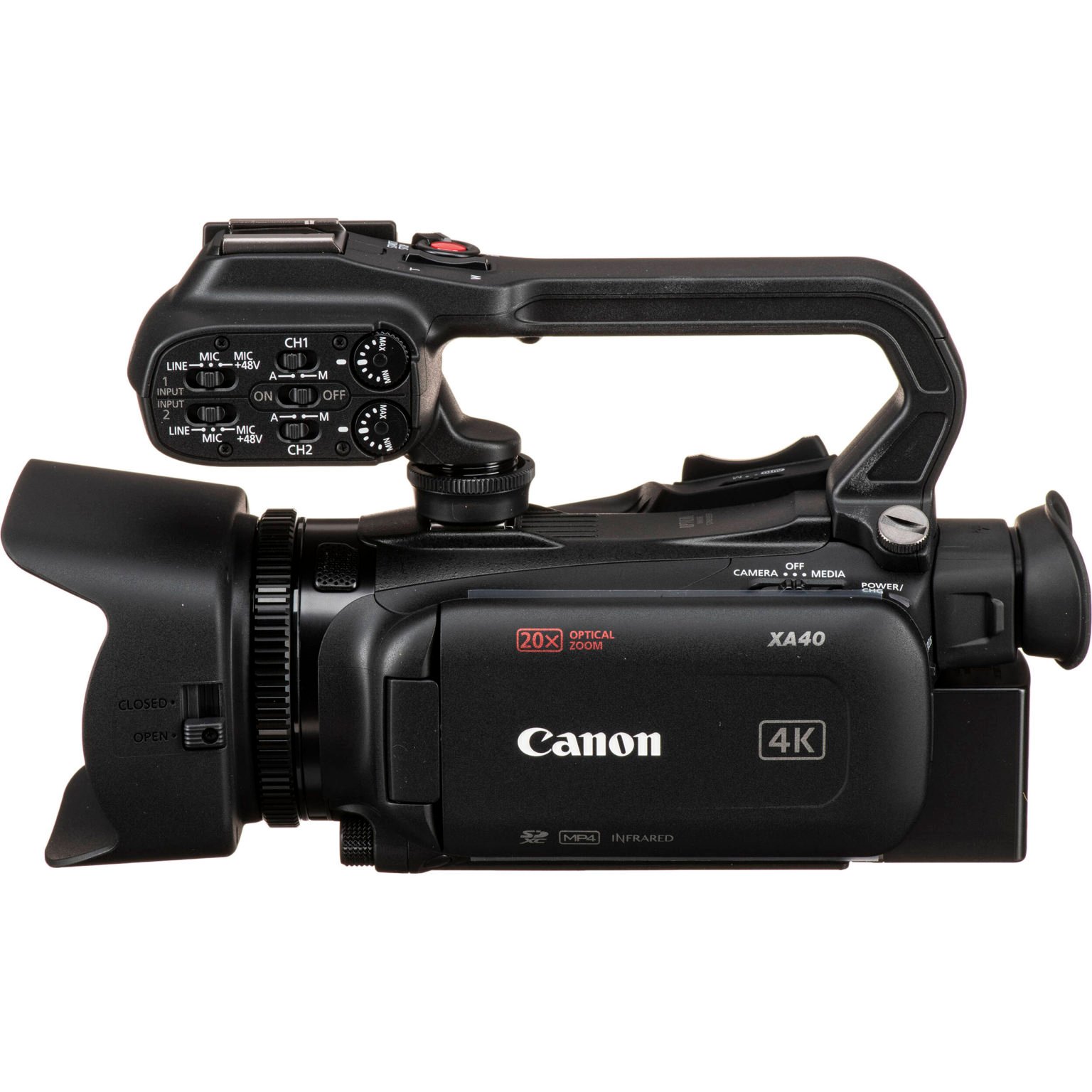 Canon XA40 Professional UHD 4K Camcorder – Brazilbox